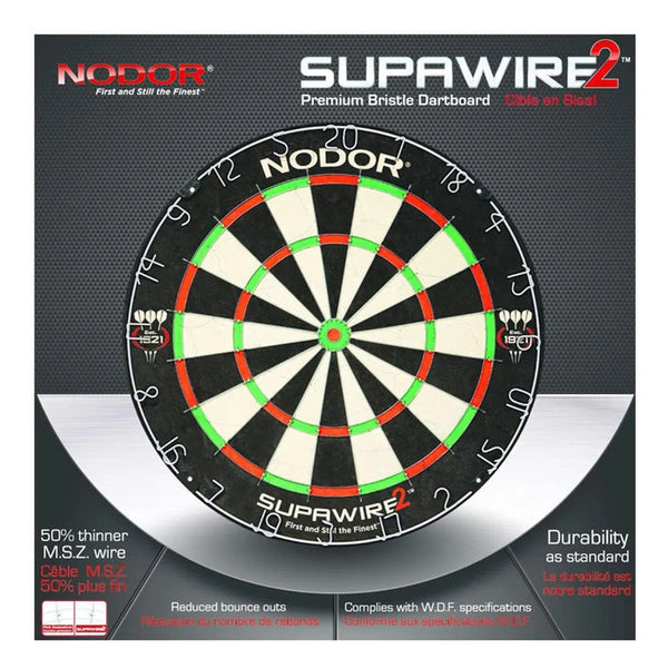 Nodor Supawire 2 Dartboard - Premier Darts
