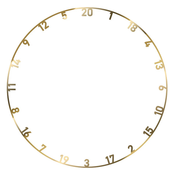 Bull's NL Metal Number Ring Set (Set of 3) - Premier Darts