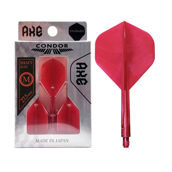 Condor Axe Metallic Red Standard Flights - Premier Darts
