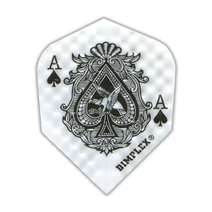 Harrows Dimplex Standard Ace Of Spades Flights – Premier Darts