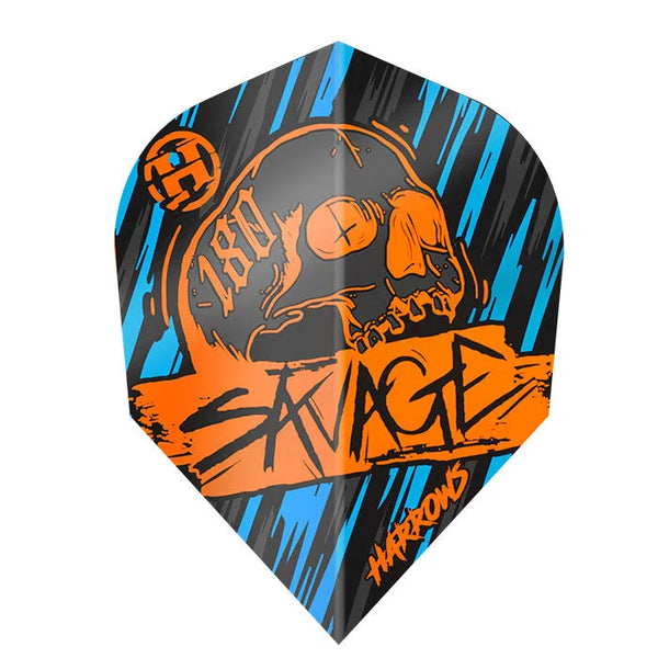 Harrows Savage Standard Flights - Premier Darts