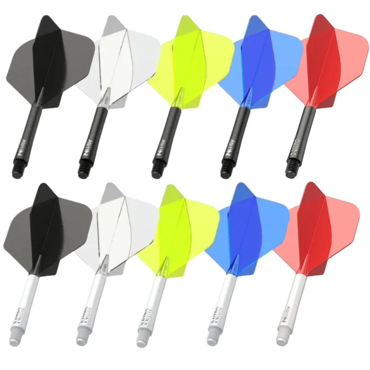 Red Dragon Nitro Flite - Integrated Flight and Shaft – Premier Darts