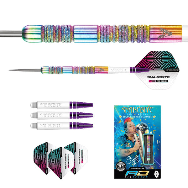 Red Dragon Peter Wright Diamond SE 90% Steel Tip Darts - Premier Darts