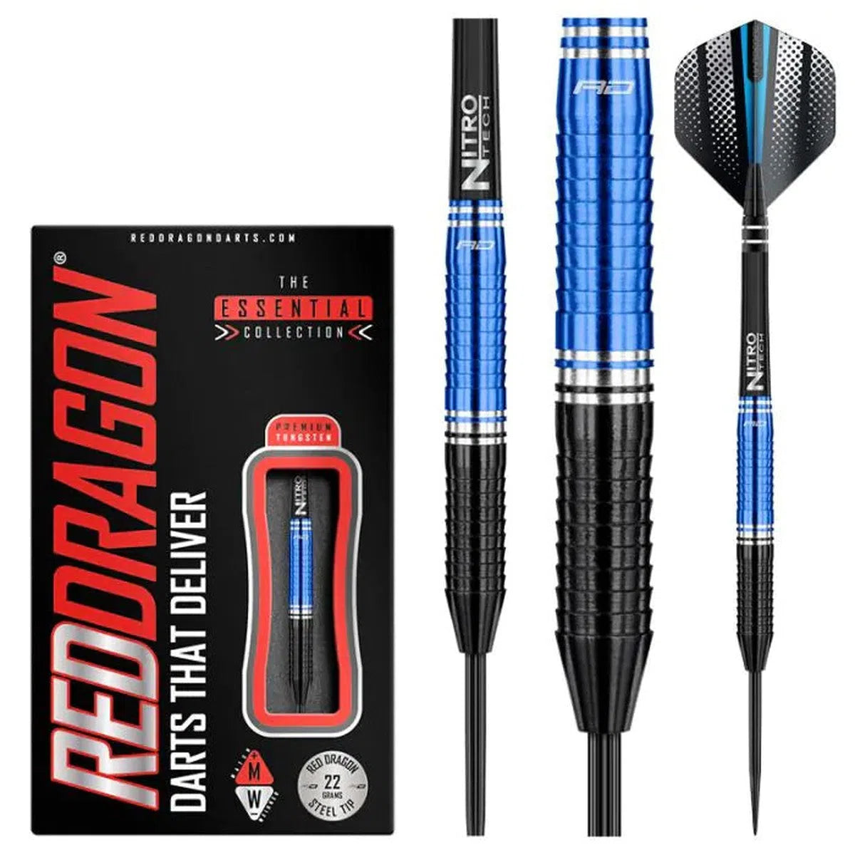 Red Dragon Razer Edge ZX3 85% Tungsten Steel Tip Darts – Premier Darts