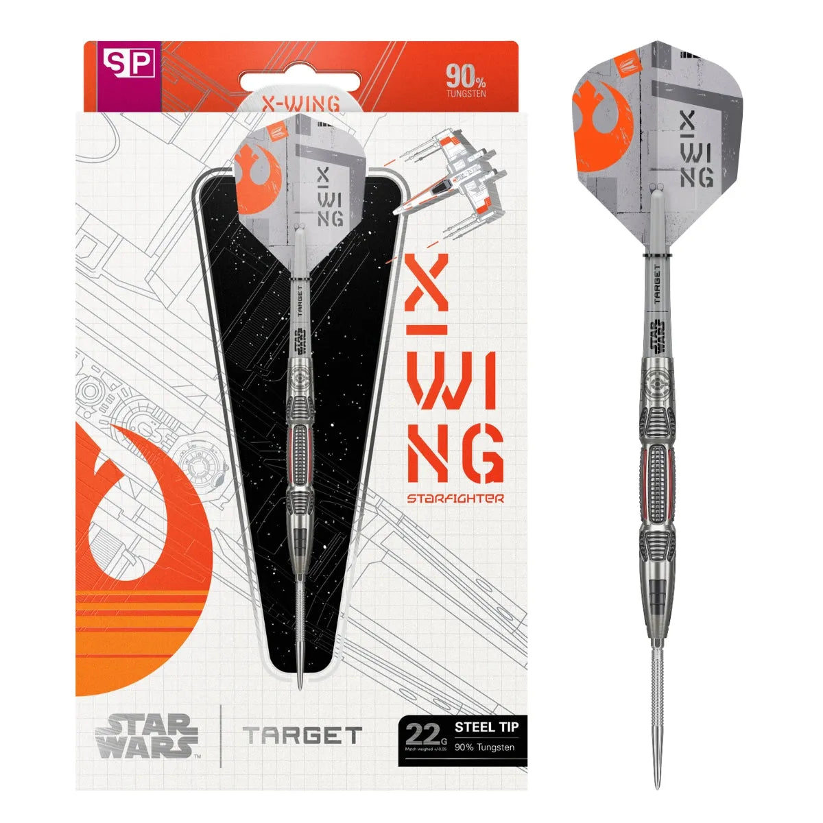 Star Wars | Target Star Wars X-WING SP 90% Tungsten Steel Tip Darts ...