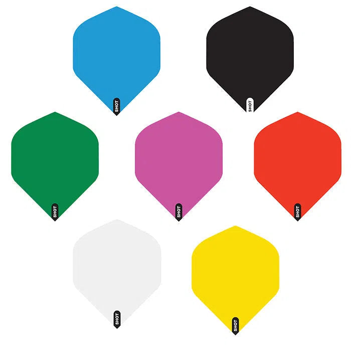 Shot Mono Standard No2 Flights – Premier Darts
