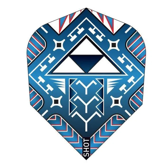 Shot Tribal Weapon Koa Standard No6 Flights – Premier Darts