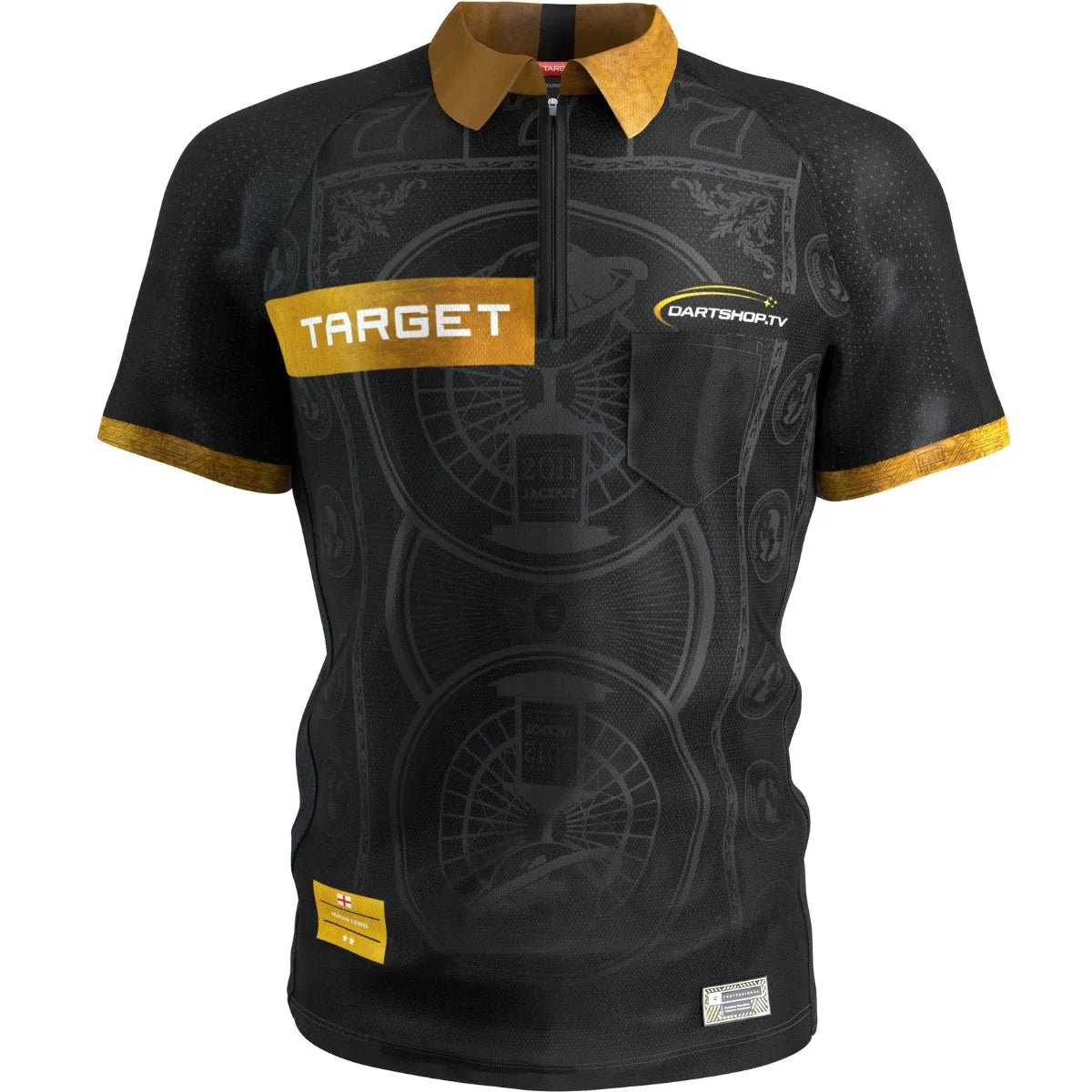 Target Darts Adrian Lewis 2025 Player Shirt – Premier Darts