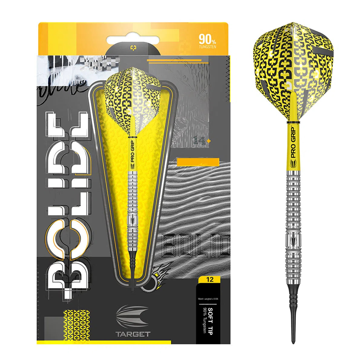 Target Darts Bolide 12 90% Tungsten Soft Tip Darts – Premier Darts