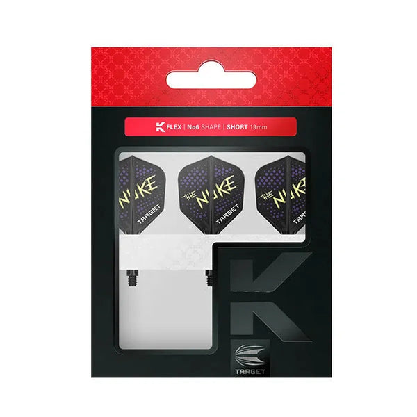 Target Darts Luke 'The Nuke' Littler K-Flex Flight System No6 - Premier ...