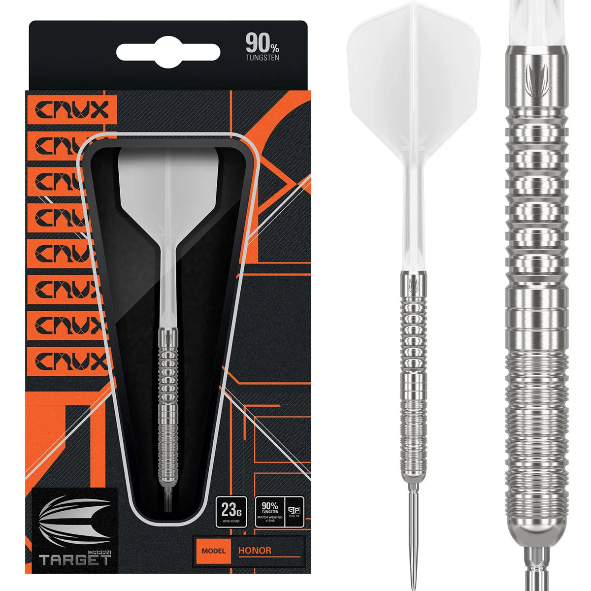 Target Japan Crux JPN Honor 90% Tungsten Steel Tip Darts – Premier Darts