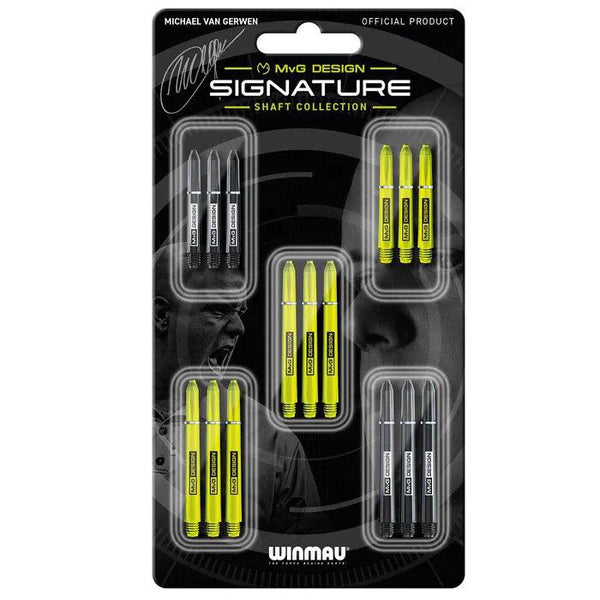 Winmau MVG Signature Shaft Collection - Premier Darts